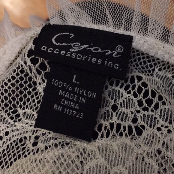 Cejon | Jackets & Coats | Lace Wrapmesh Pleat Rufflemachine Washable ...